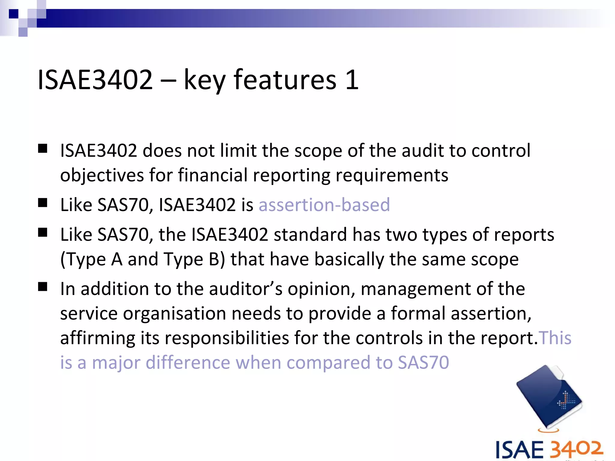 Isae 3402 Abstract | PPT