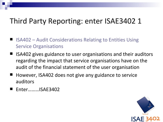 Isae 3402 Abstract | PPT