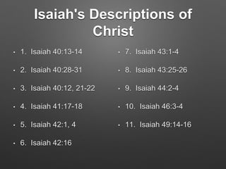 Isaiah 40-49 | PPTX