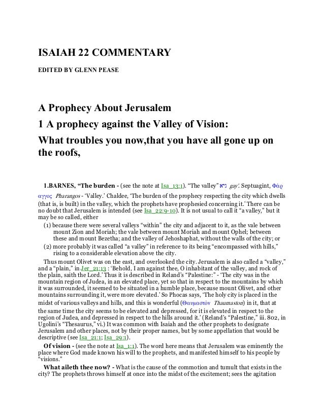 isaiah-22-commentary