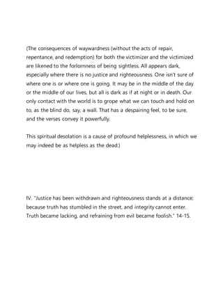 Isaiah 29, 30, 32, and 59 | PDF