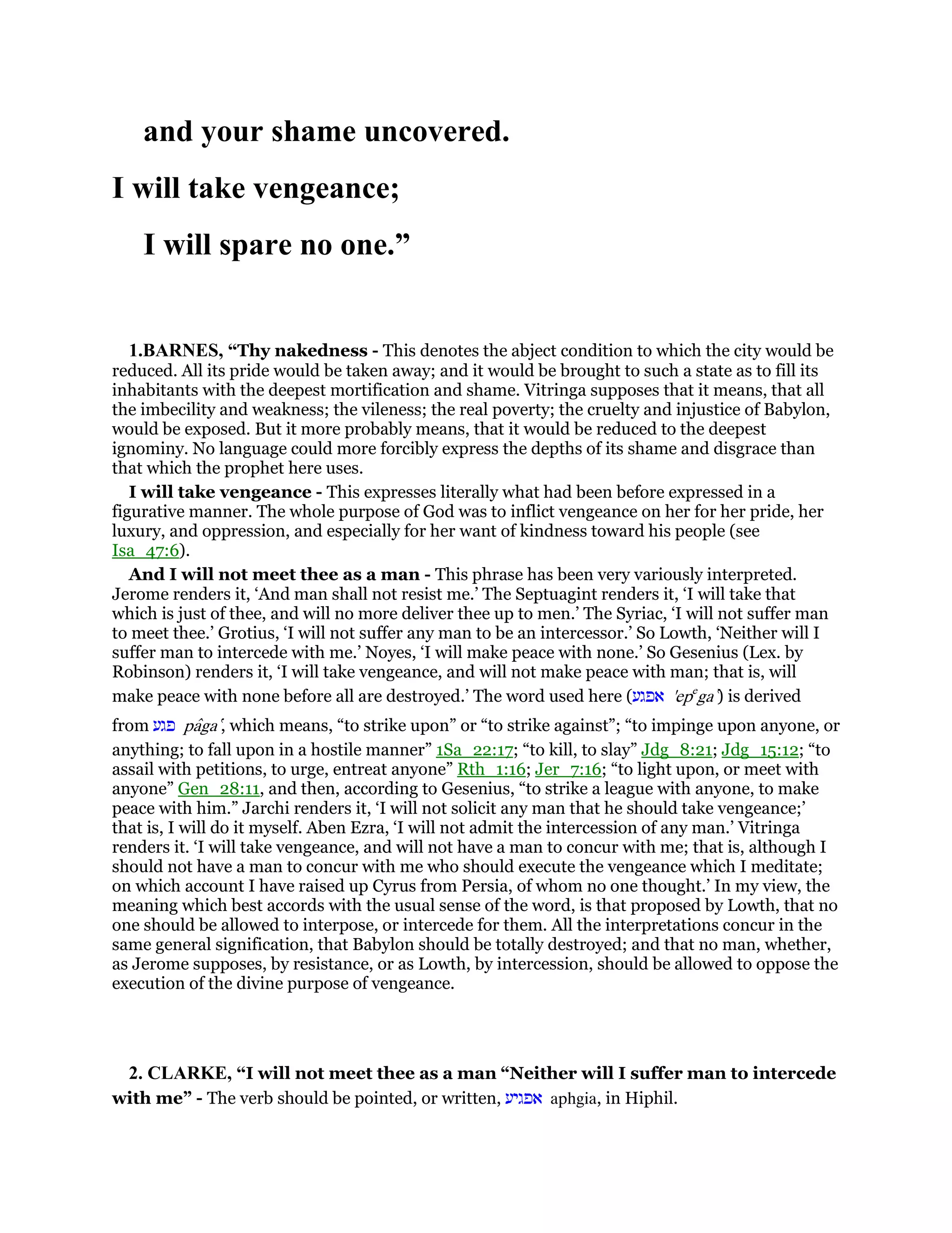 Isaiah 47 commentary | PDF