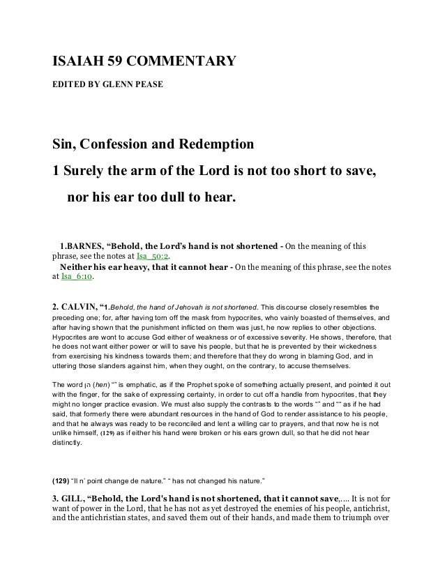 Isaiah 59 Commentary isaiah-59-commentary
