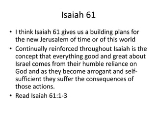 Isaiah 61 | PPTX
