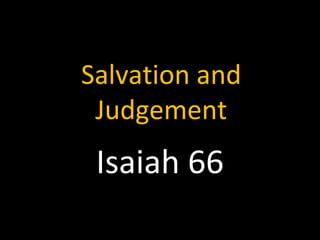 Isaiah 66 | PPT
