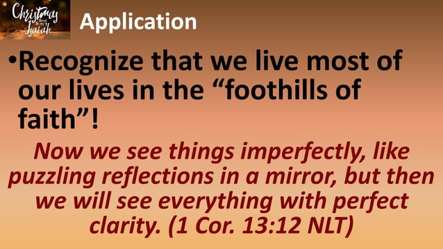 Christmas Through the Eyes of Isaiah_Ahaz' Son_Isaiah 7 | PPT