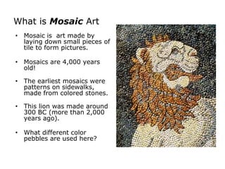 Isaiah zagar mosaics | PPTX