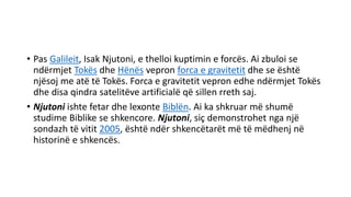 Isak Njuton RONALD QERIMI | PPTX