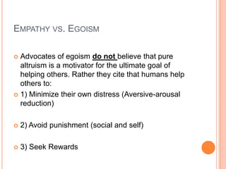 Is altruism a myth | PPT