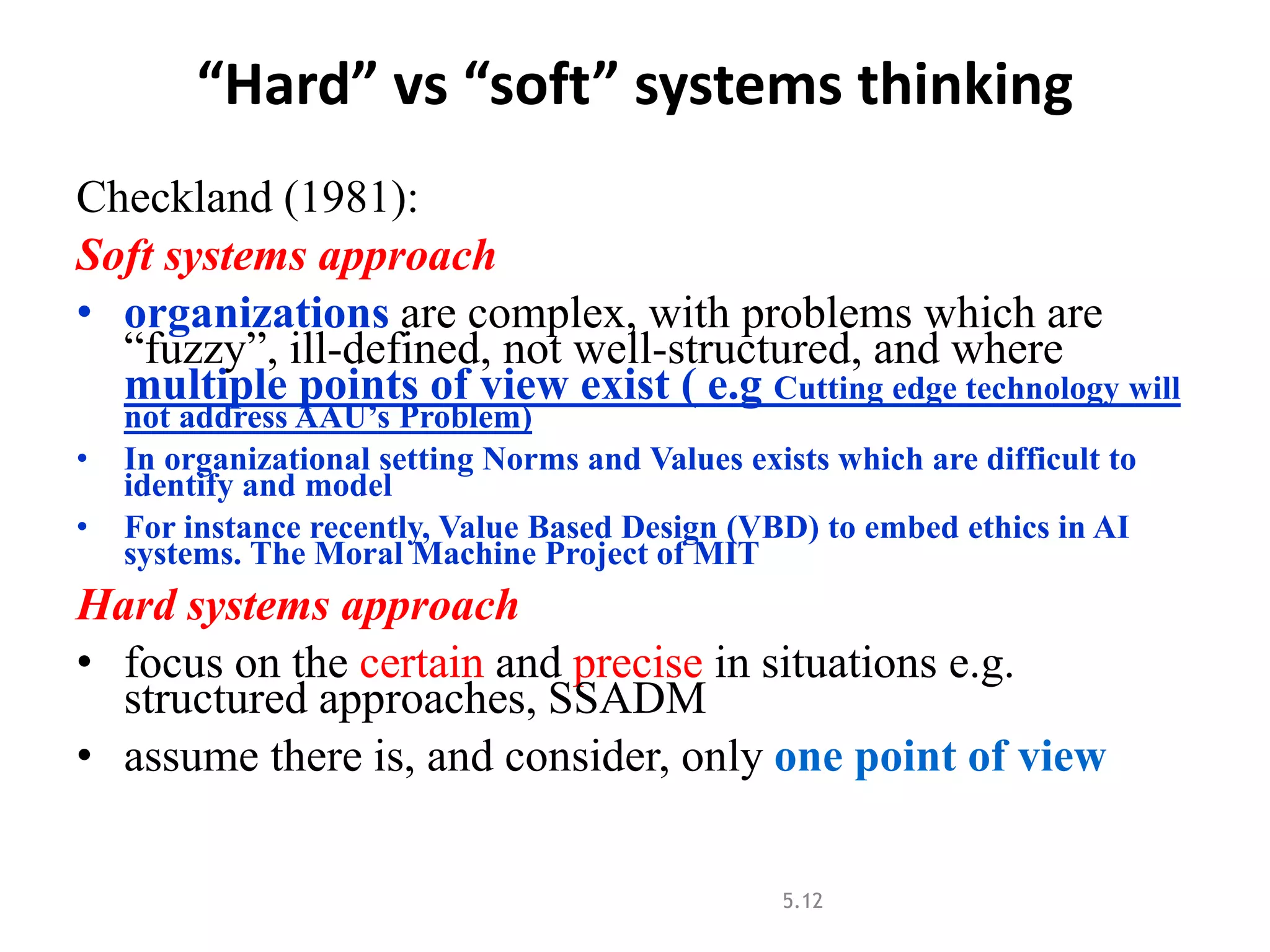 information system analysis and design | PPTX