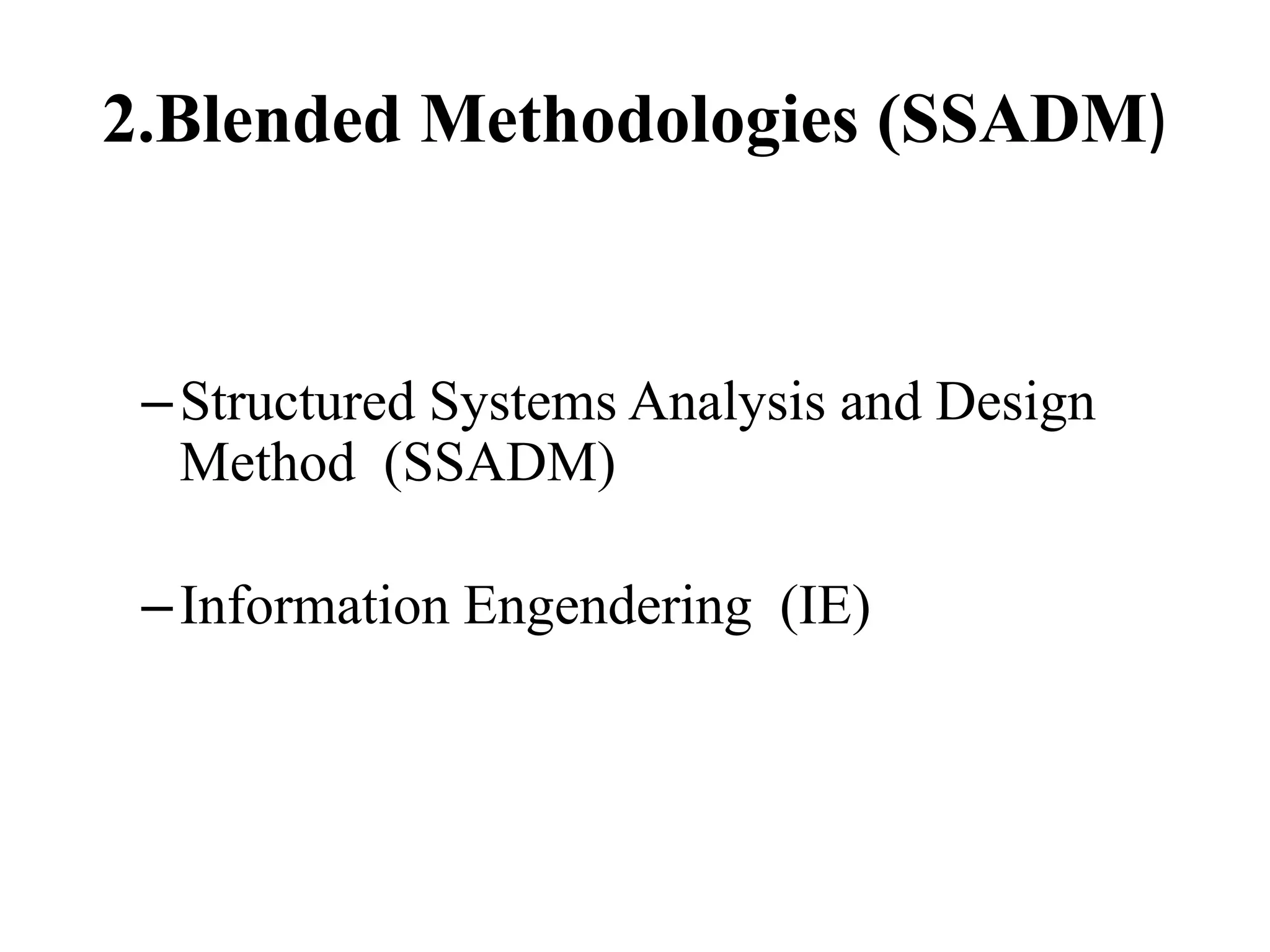 information system analysis and design | PPTX