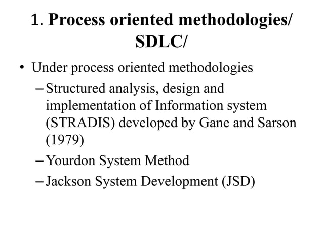 information system analysis and design | PPTX