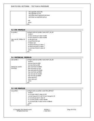 VDSL Vectoring TEST PT TELKOM ALCATEL LUCENT | DOCX