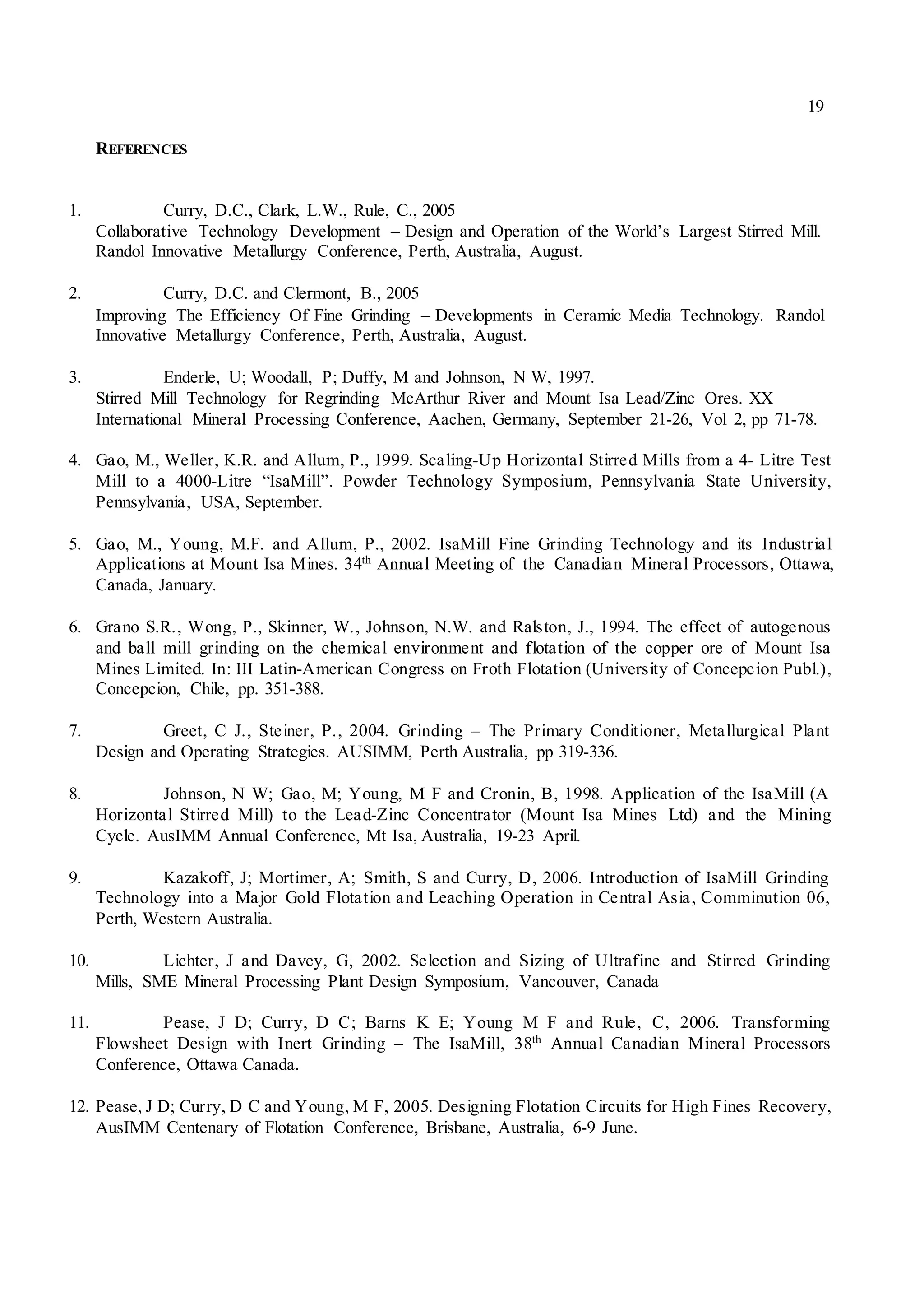 Isa mill technology_used_in_effecient_grinding_circuits | DOCX
