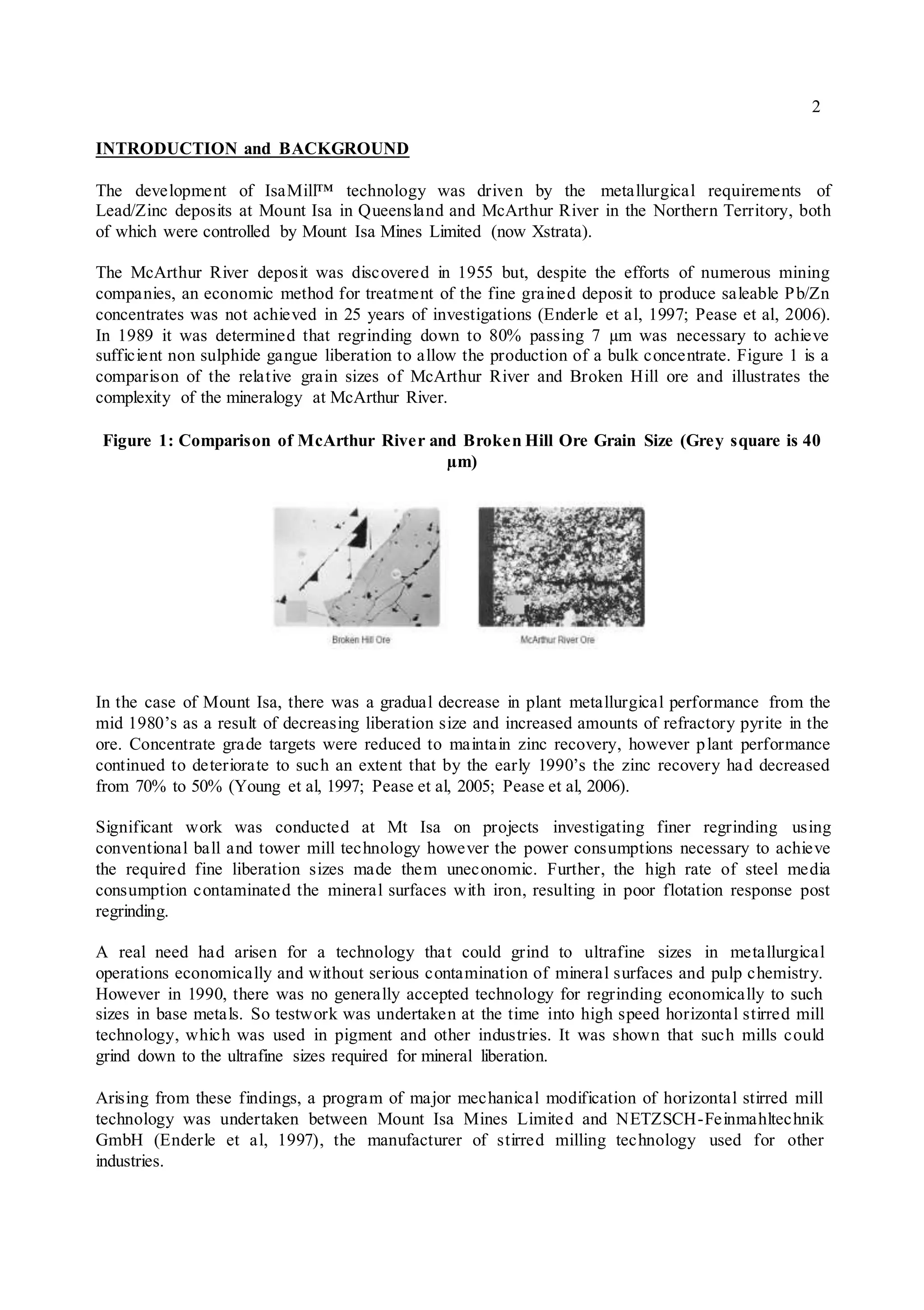 Isa mill technology_used_in_effecient_grinding_circuits | DOCX