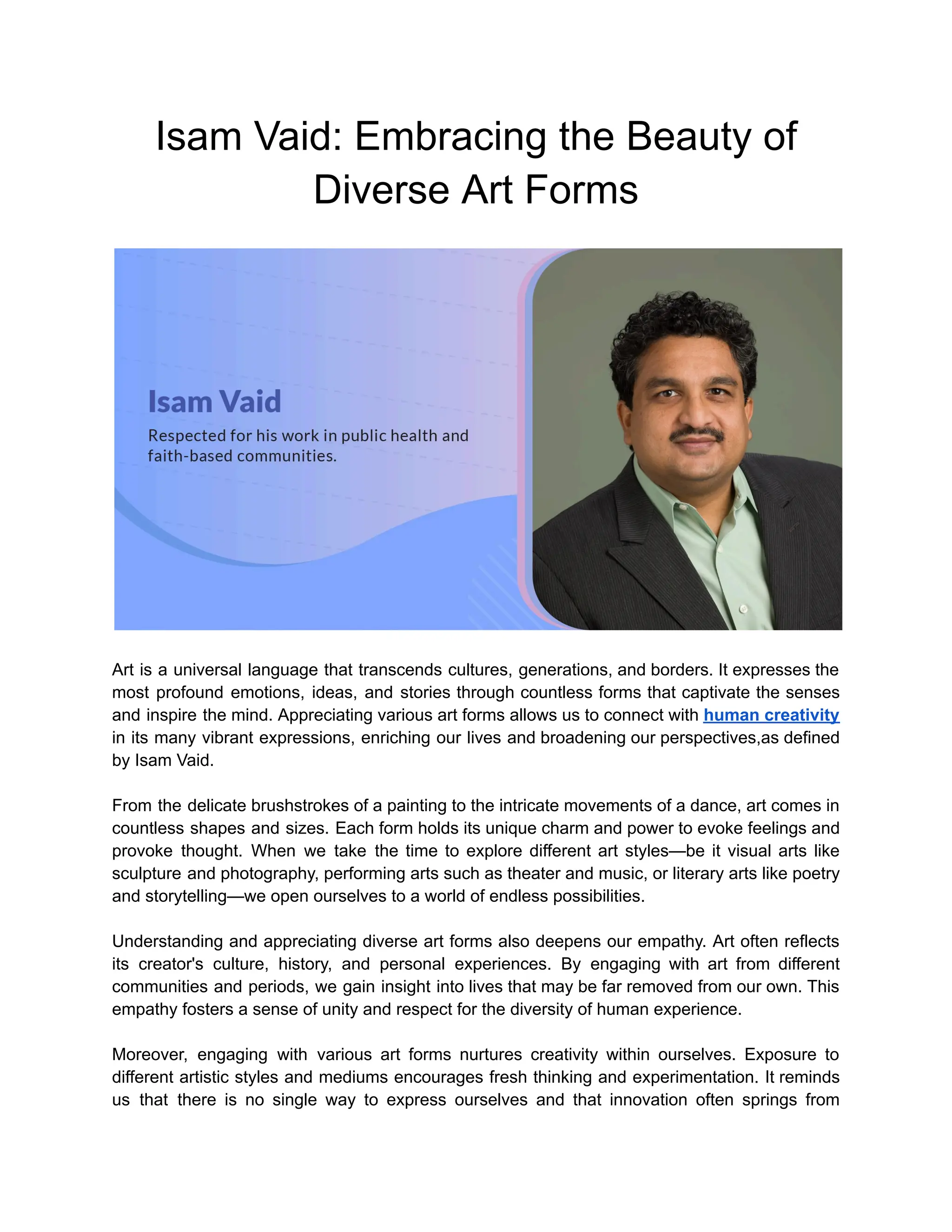 Isam Vaid_ Embracing the Beauty of Diverse Art Forms.pdf