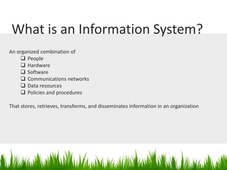 Management Information System & Technology | PPTX