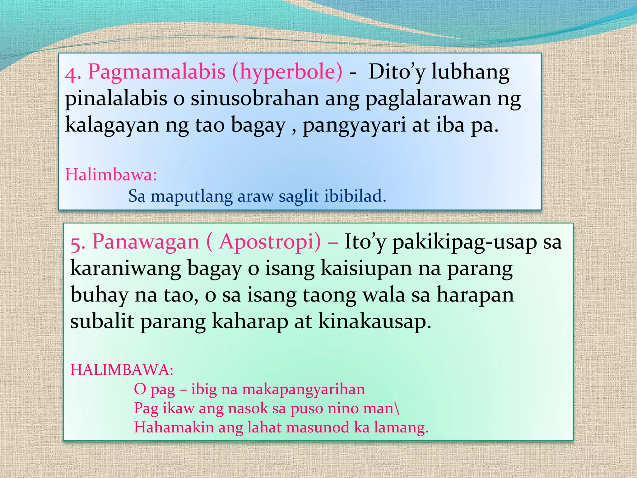 Isang Dipang Langit at Tayutay | PPT
