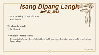 ISANG DIPANG LANGIT Philippines Lit.pptx