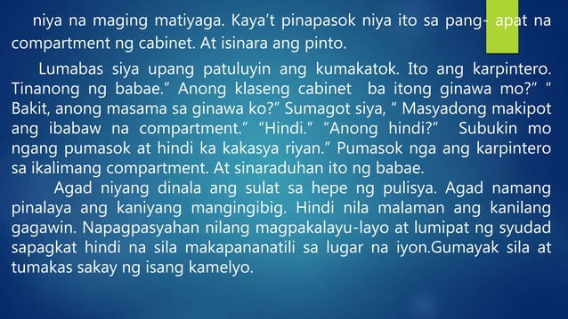 Isang libo’t isang gabi,grade 9 (aralin 3.5) | PPTX