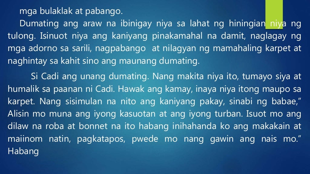 Isang Libot Isang Gabigrade 9 Aralin 35