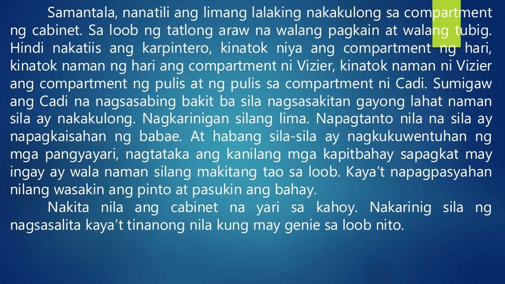 Isang Libot Isang Gabigrade 9 Aralin 35