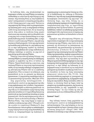 Isang tagay sa pilosopiyang pilipino | PDF