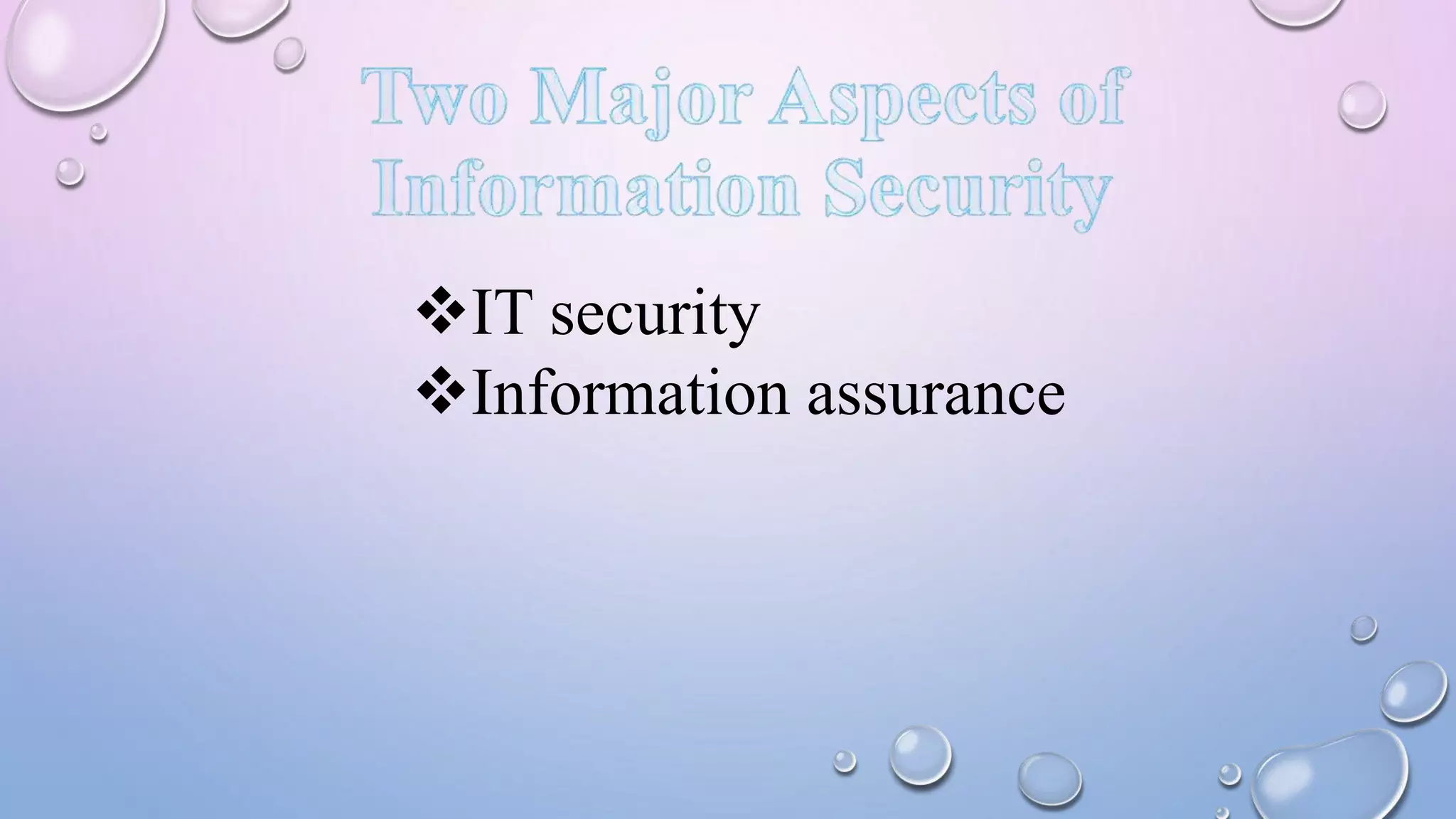 Information Security | PPT