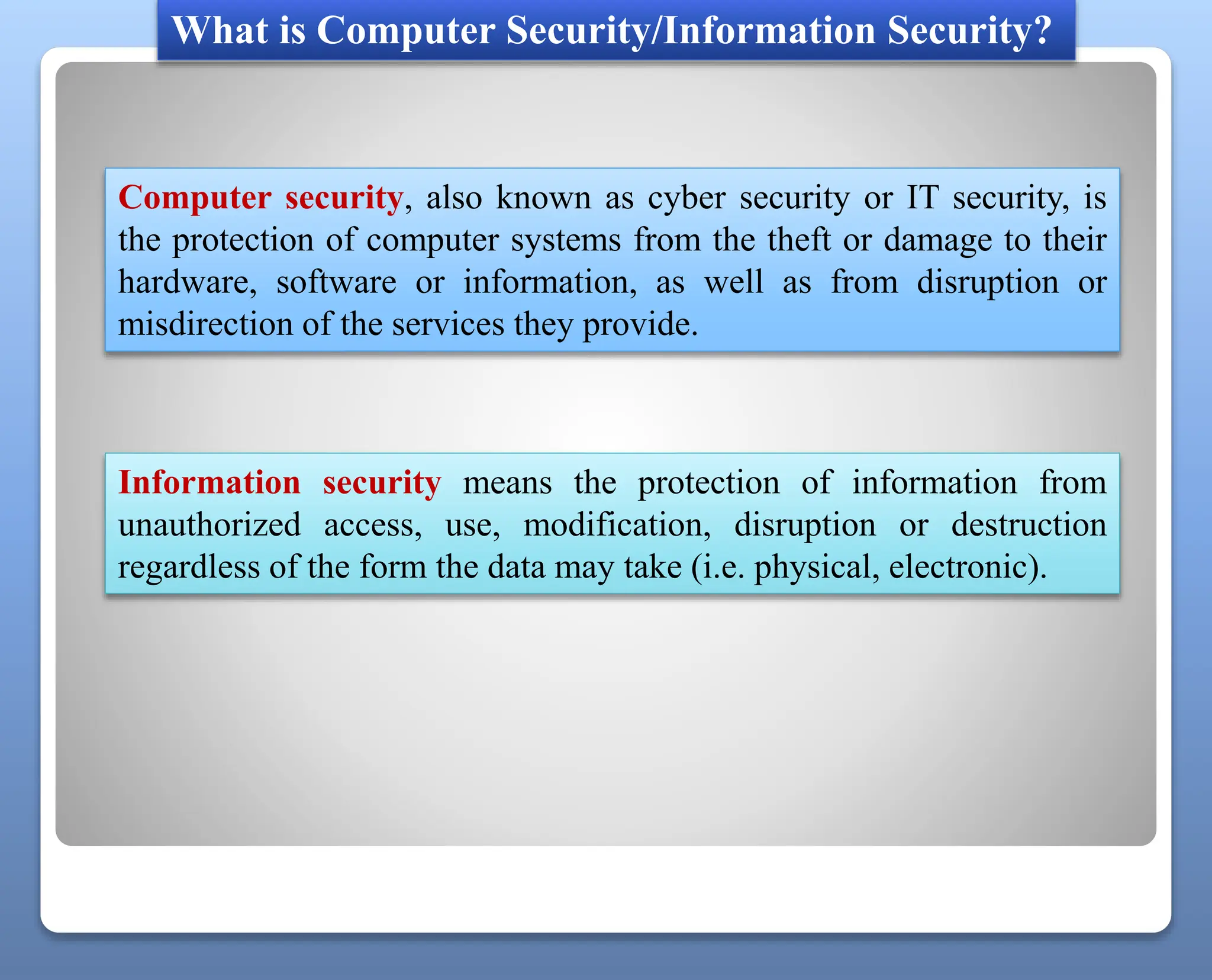 Information Security Awareness Program for All | PPTX