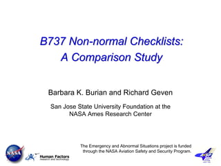 ISAP05_B737_Checklist_Comp.pdf kfkdkdjdj | PPT