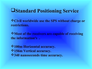A seminar on GPS Technology | PPT