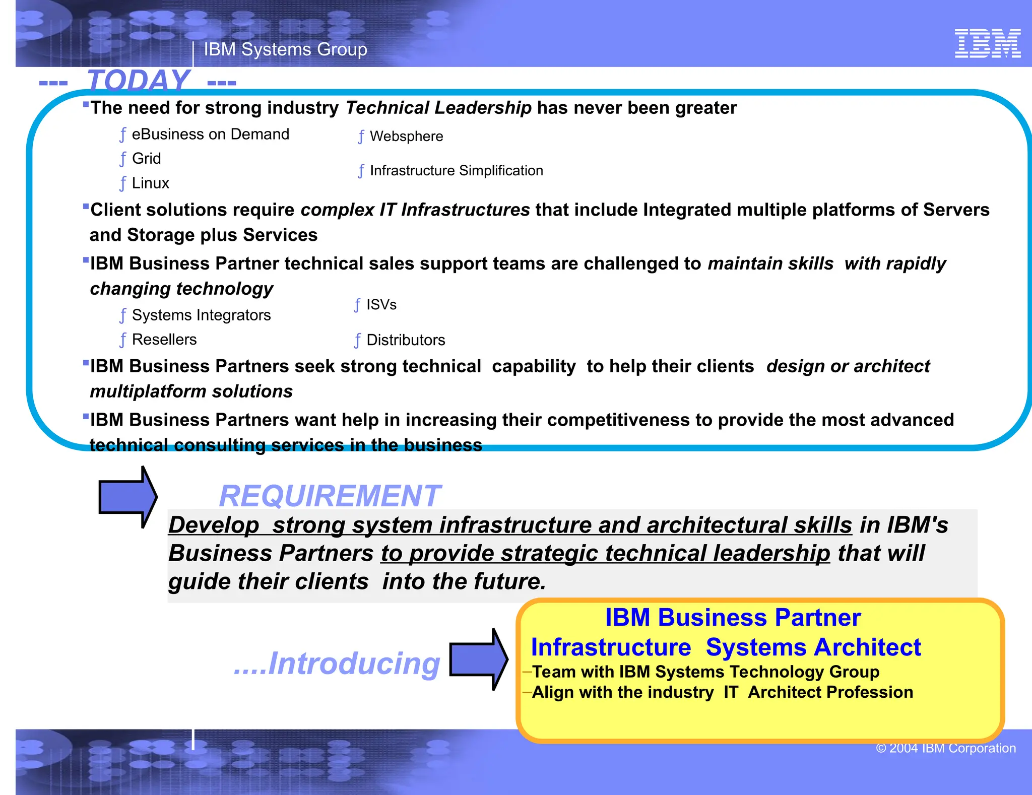IBM Certified Infrastructure Systems Architect for IBM Business ...