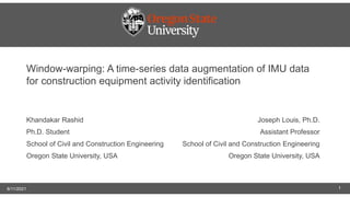 ISARC_2019_Window-warping: A time-series data augmentation of IMU data ...