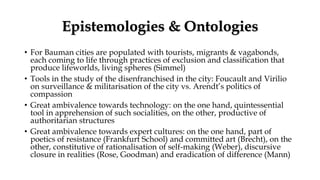 Ways of seeing: Bauman on strangerhood & the aesthetics of urban ...
