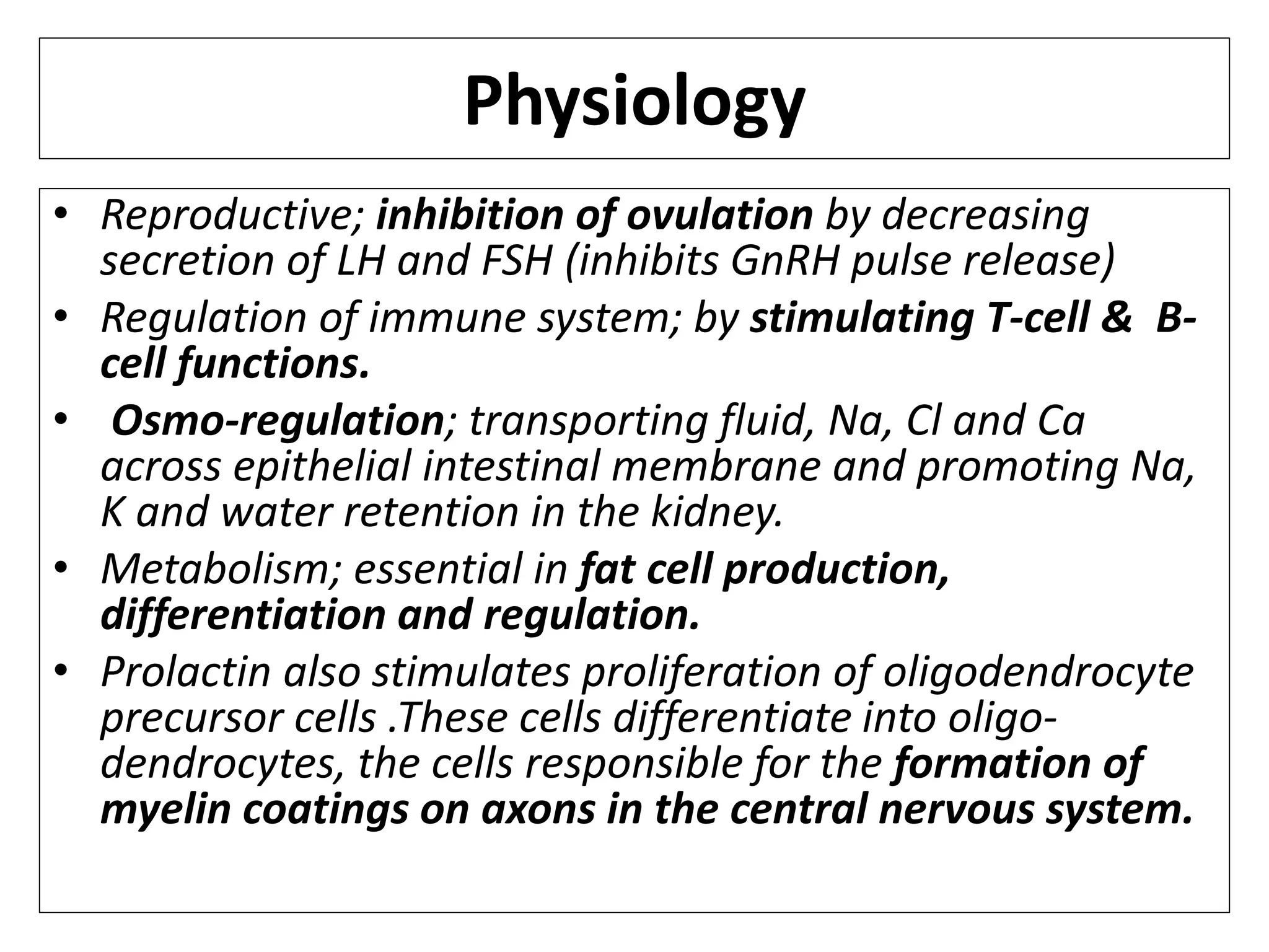 PROLACTIN & REPRODUCTION | PPTX