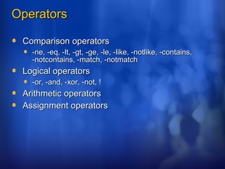 NIIT ISAS Q5 Report - Windows PowerShell | PPT