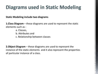 Dynamic and Static Modeling | PPTX