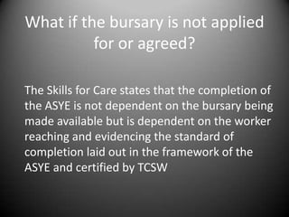 Is the ASYE mandatory for all newly qualified social workers? | PPTX ...