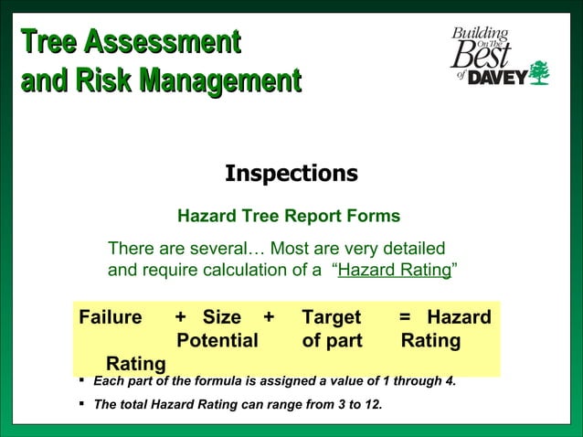 Isa training tree risk assessment & cabling bracing | PPT