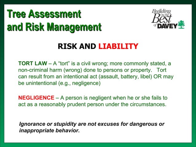 Isa training tree risk assessment & cabling bracing | PPT