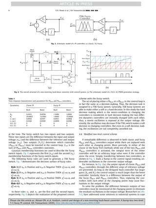 Analysis, control and design of a non-inverting buck-boost converter: A bump-less two-level T–S ...