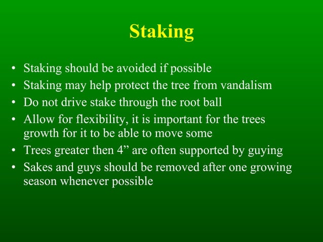 Isa tree planting ii | PPT