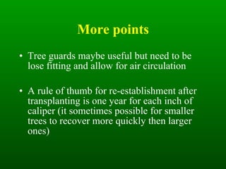 Isa tree planting second half | PPT