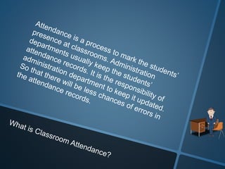 Is attendance necessary for classrooms? | PPTX