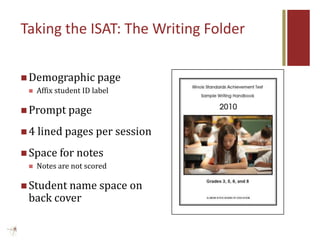 ISAT Writing 2010, Grades 6-8 | PPTX