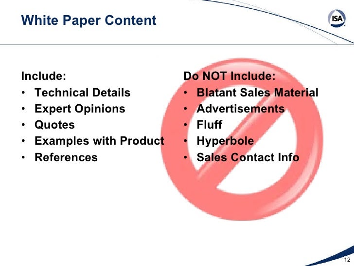 White Papers Topics Techniques And Trade Secrets white-papers-topics-techniques-and-trade-secrets
