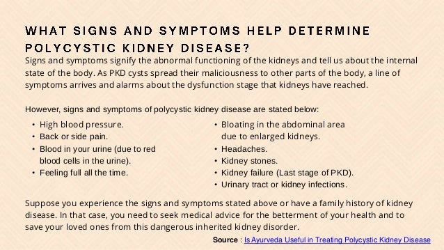Is Ayurveda Useful in Treating Polycystic Kidney Disease | PPT