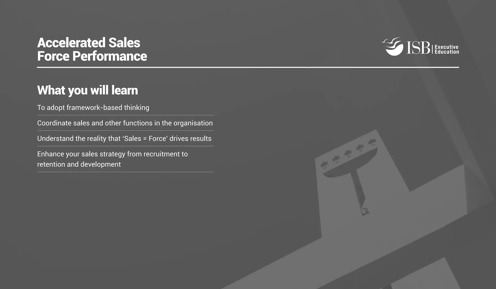ACCELERATED SALES FORCE PERFORMANCE ISB program | PDF