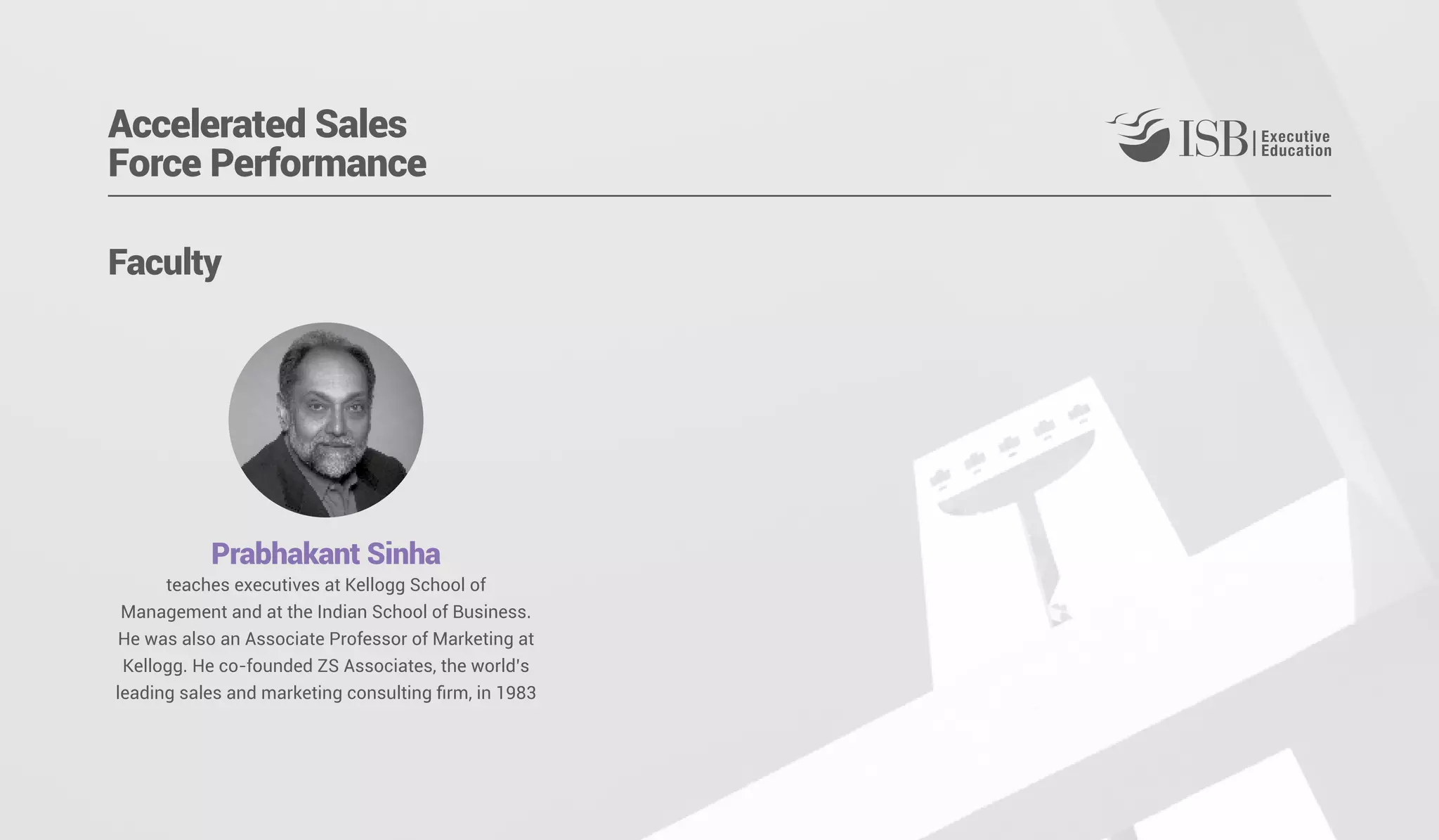 ACCELERATED SALES FORCE PERFORMANCE ISB program | PDF