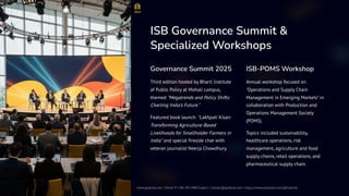 ISB News & Updates 2026: Admissions Changes, New Programs, Placement ...